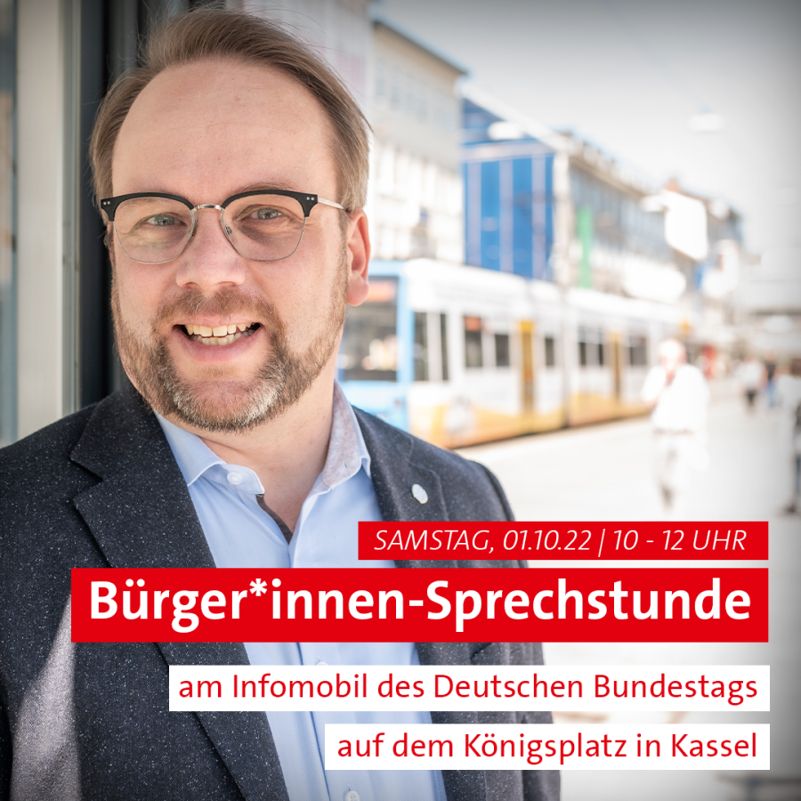 Gremmels (SPD): Einladung zum Bürger*innen-Dialog am Infomobil des Deutschen Bundestags › Timon ...